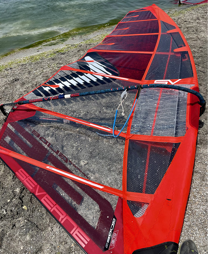 Fiche produit Voile SEVERNE HYPERGLIDE 5 en 6M 2022 - Windfoilfan